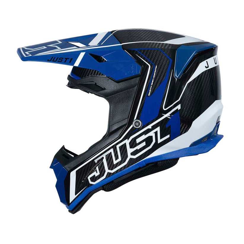 JUST1 J22 3K Carbon Fiber Off-Road MX Helmets / DOT & ECE Certified ...