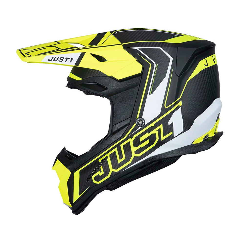 JUST1 J22 3K Carbon Fiber Off-Road MX Helmets / DOT & ECE Certified ...