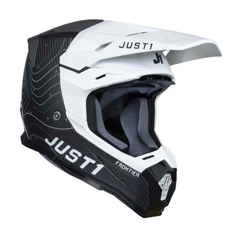 JUST1 J22 3K Carbon Fiber Off-Road MX Helmets / DOT & ECE Certified ...